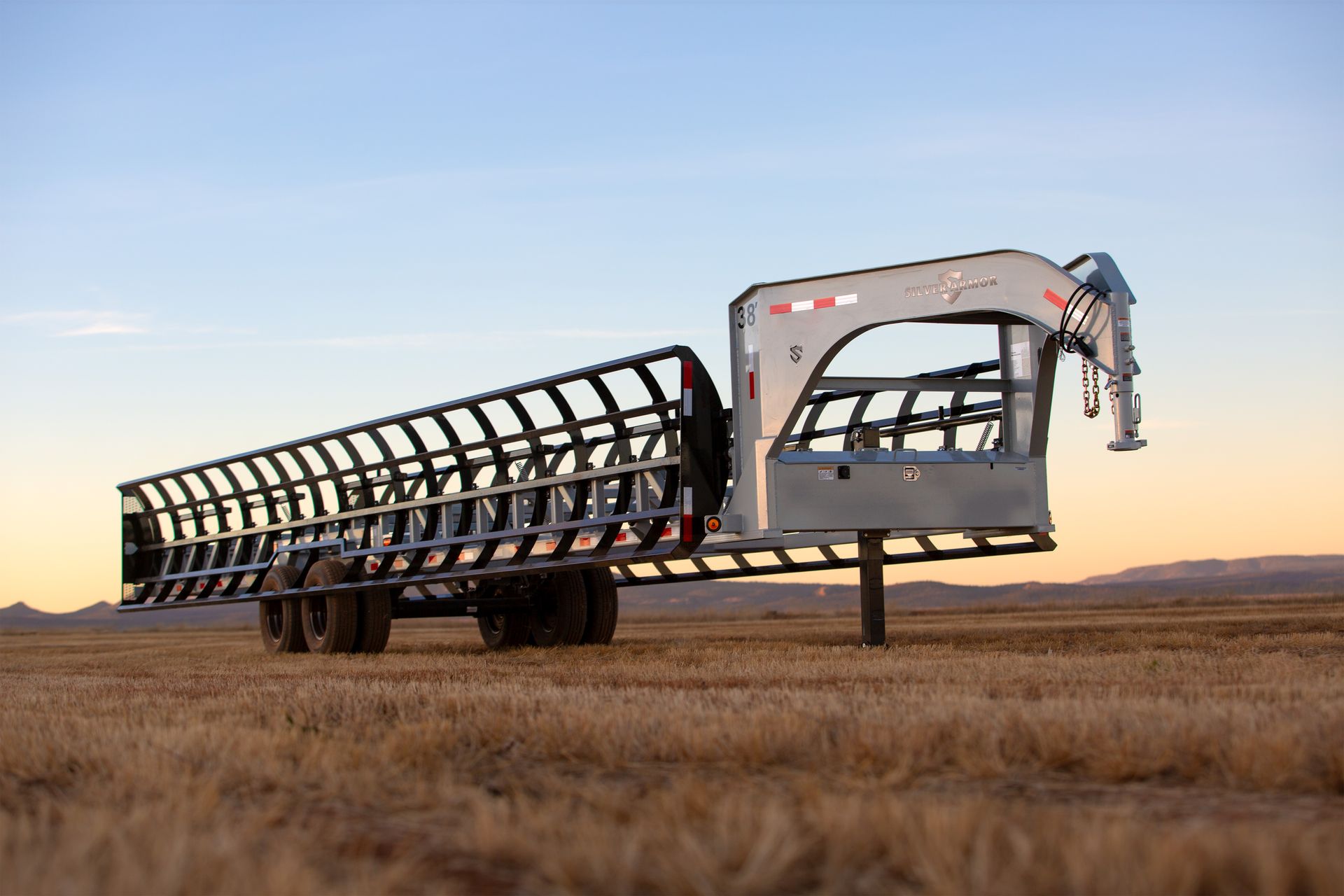 Dual In-Line Bale Trailer | High Capacity, Durable & Safe